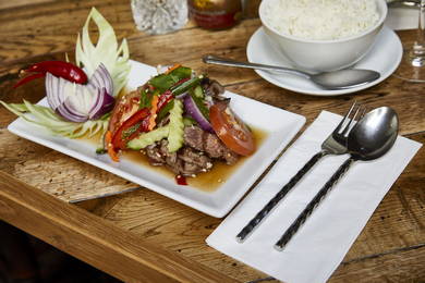 Dining at The Forester, pub and restaurant in Ealing